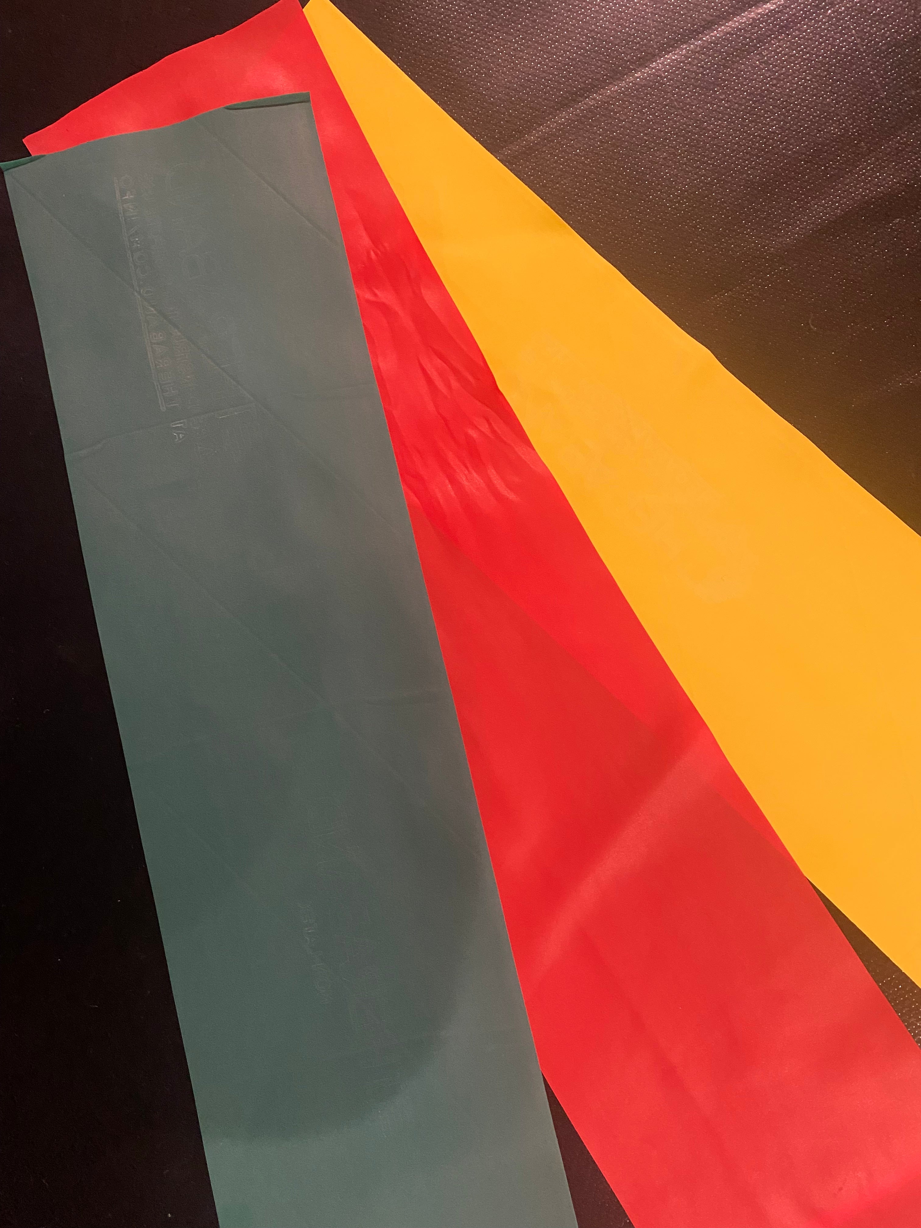 Resistance Strips - pack of 3 (extra-light, light, medium) – muscle ...